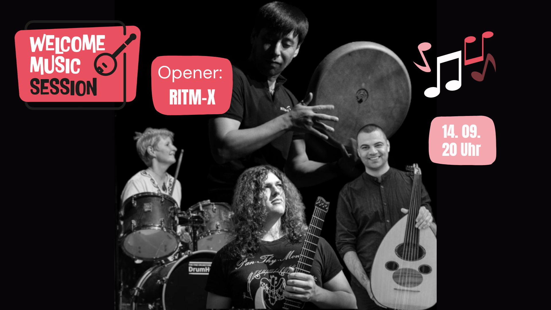 Zurück aus der Sommerpause! Welcome Music Session mit RITM-X – Welcome ...